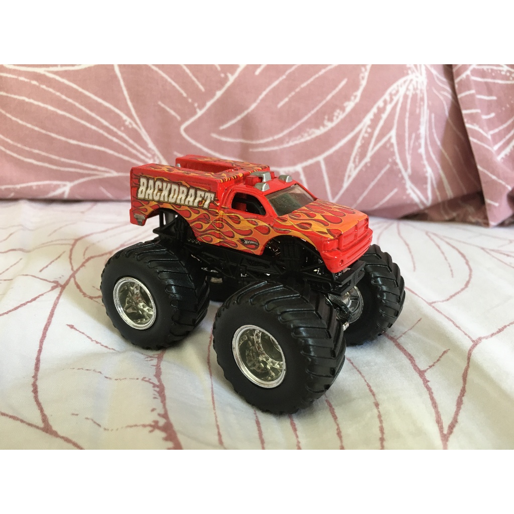 carro big foot monster truck Dodge RAM Backdraft da Hot WHeels ...