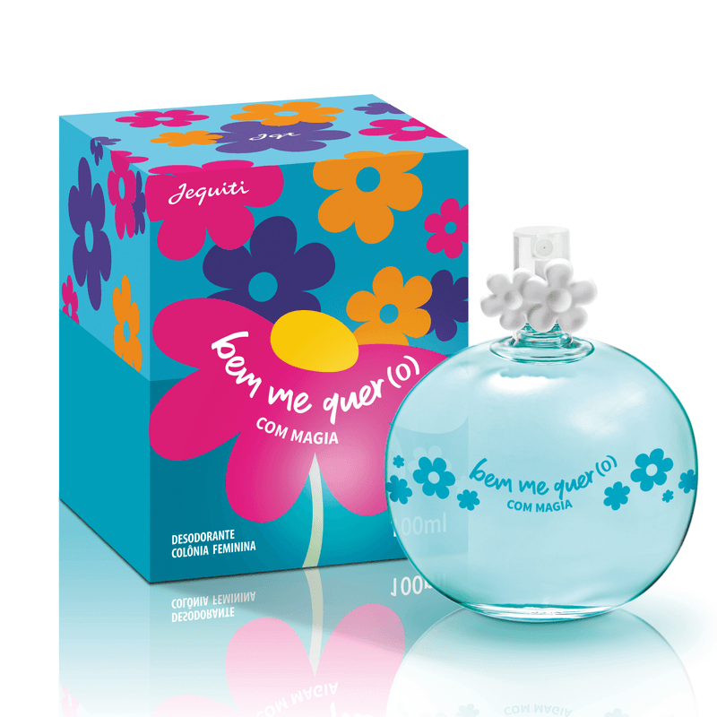 Desodorante Colônia Feminina Bem-Me-Quer Com Magia 100 ml | Shopee Brasil