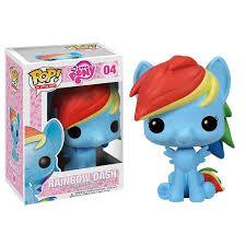 Funko Pop Rainbow Dash 04 My Little Pony | Shopee Brasil