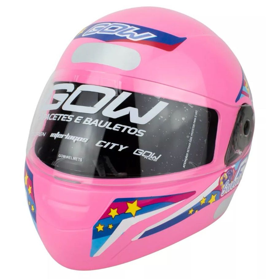 Capacete Infantil Kids Sweet Interlagos 246238 Inmetro Gow | Shopee Brasil