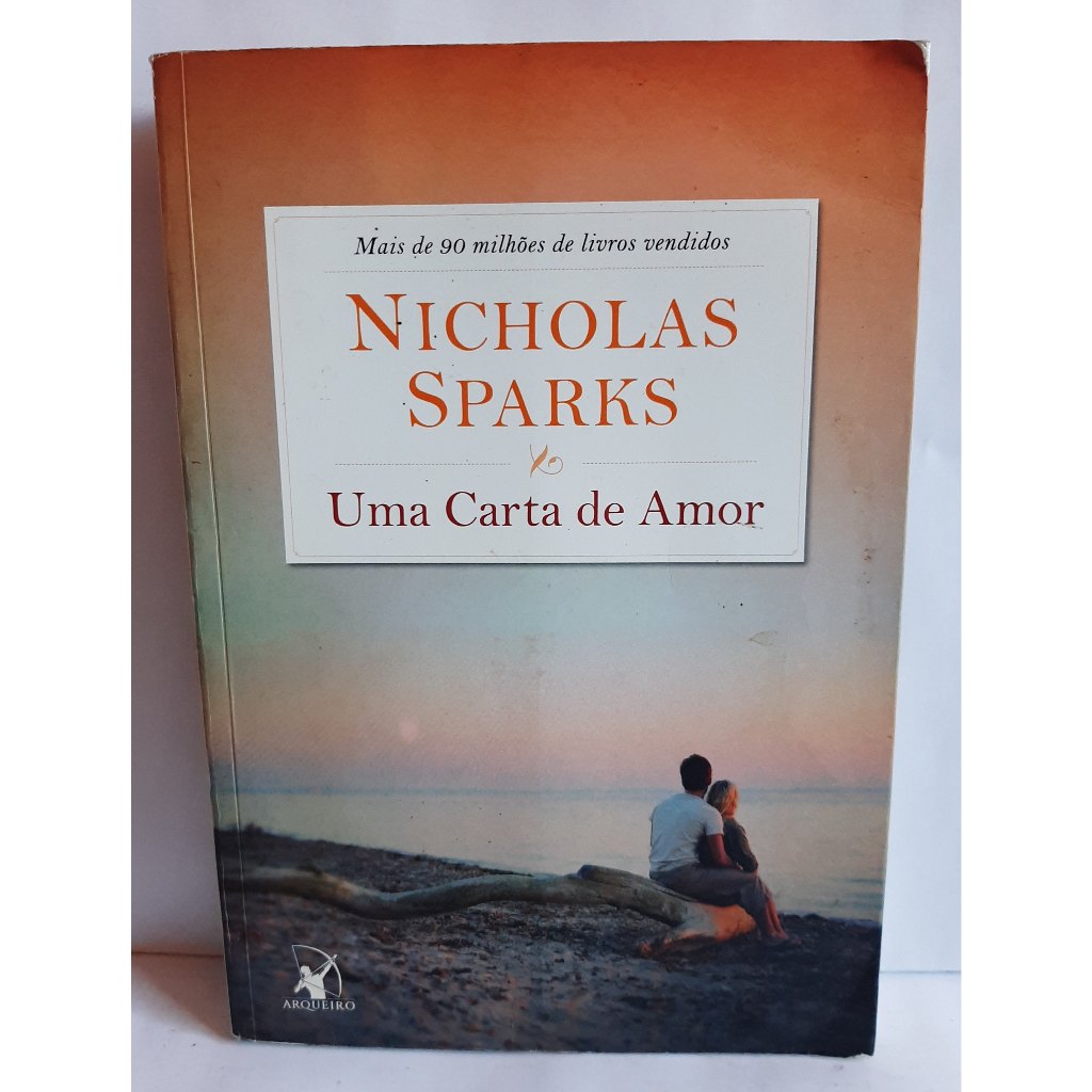 Livro Uma Carta de Amor - Nicholas Sparks | Shopee Brasil