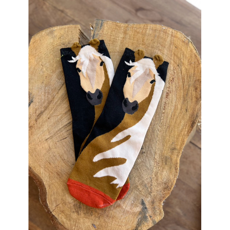 Par de Meia Country Western Cavalo Horse | Shopee Brasil