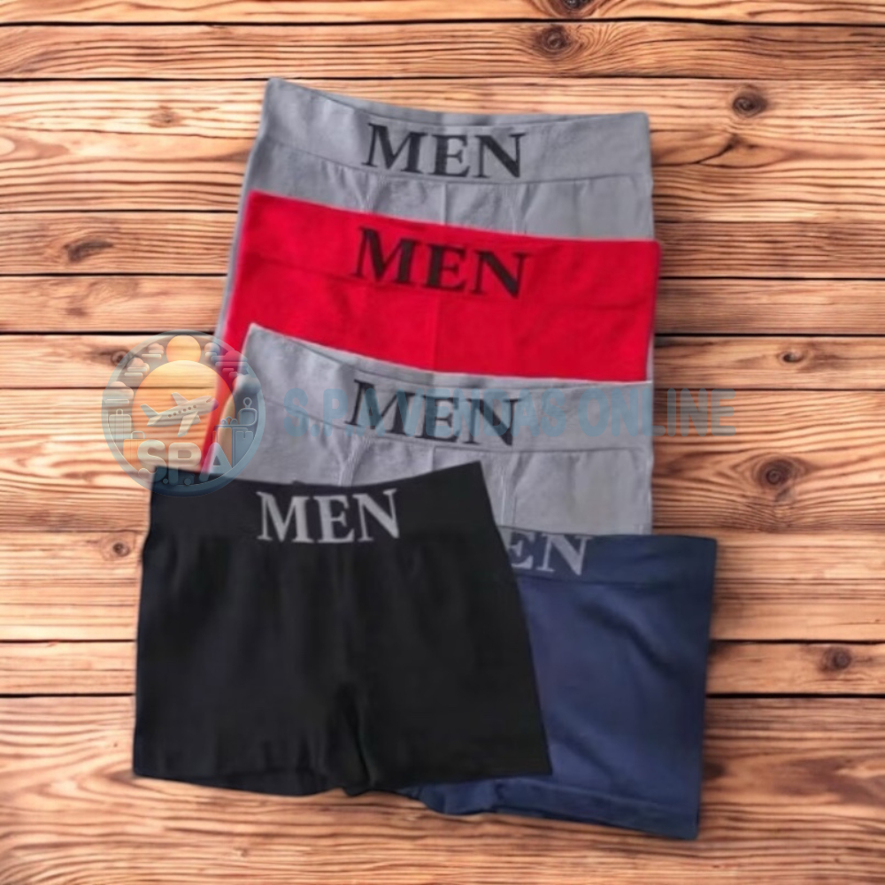 Kit de 3 a 24 Cuecas masculina homem Box Microfibra Adulto Sem Costura ...