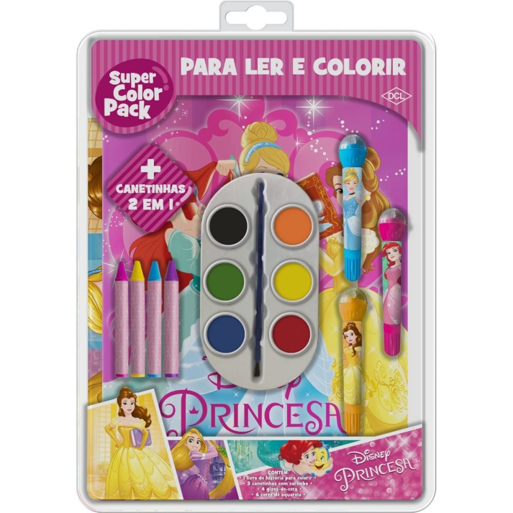 Livro Disney Super Color Pack | Shopee Brasil