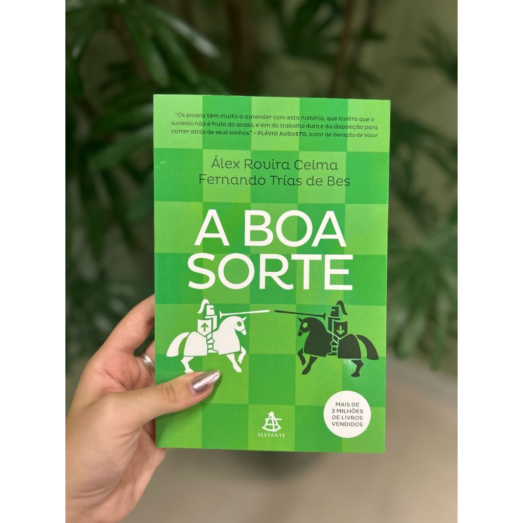 Livro A BOA SORTE - CAPA NOVA | Shopee Brasil