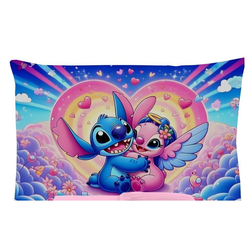 Fronha Infantil Estampada 70 X 50 MINIE - STITCH - HOMEM ARANHA ...