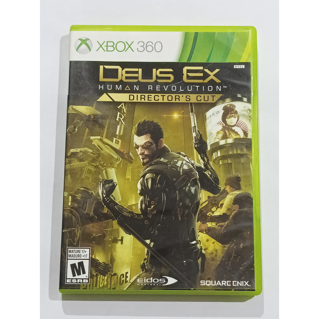 Deus Ex Human Revolution Director's Cut p/ Xbox 360 Original | Shopee ...
