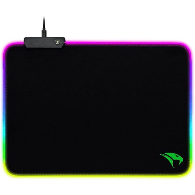 Mousepad gamer viper pro naja RGB-406 material emborrachado | Shopee Brasil