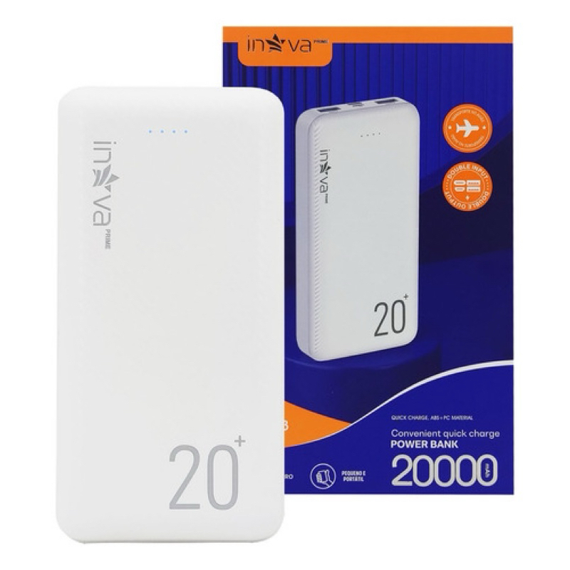 Carregador Portátil Power Bank 20000mah Universal Original | Shopee Brasil
