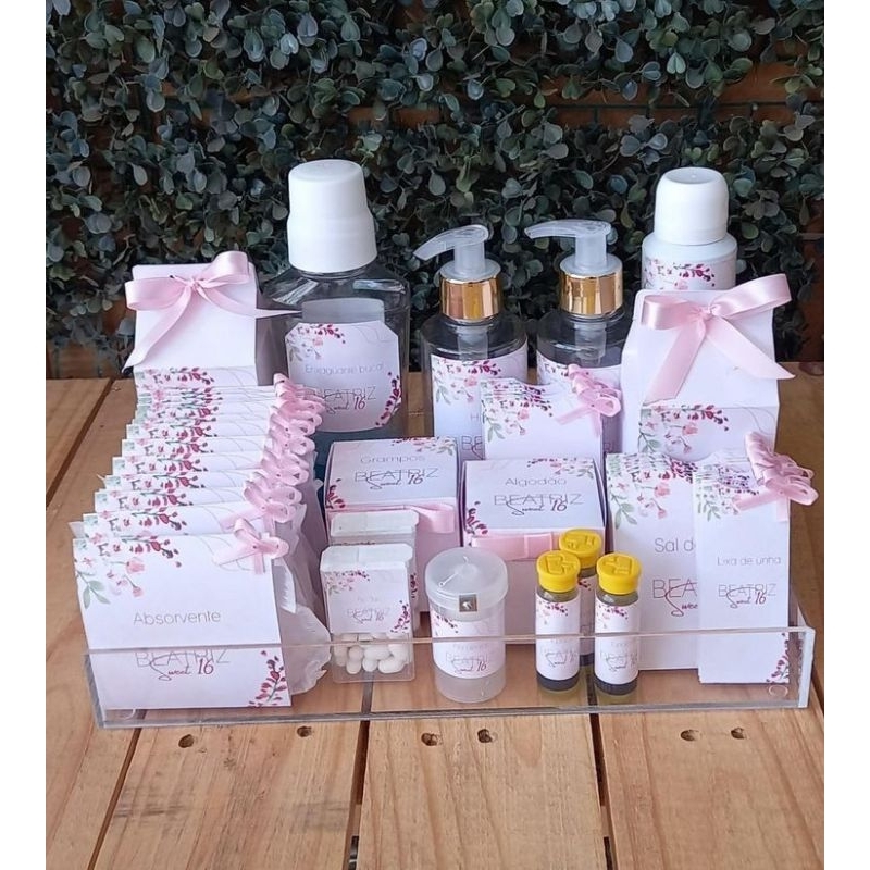 kit Toalete Personalizado Casamento Eventos Aniversário | Shopee Brasil