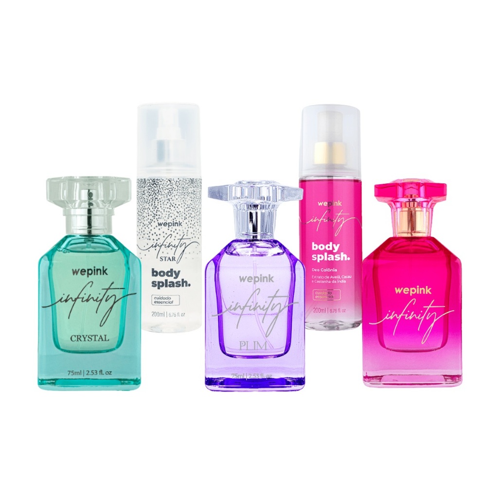 Infinity Plim - Infinity Cristal - Infinity Star - Perfume Body Splash ...