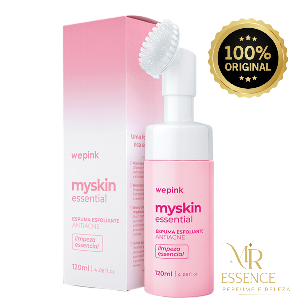 Myskin Essential Espuma Esfoliante 120ml - Wepink | Shopee Brasil