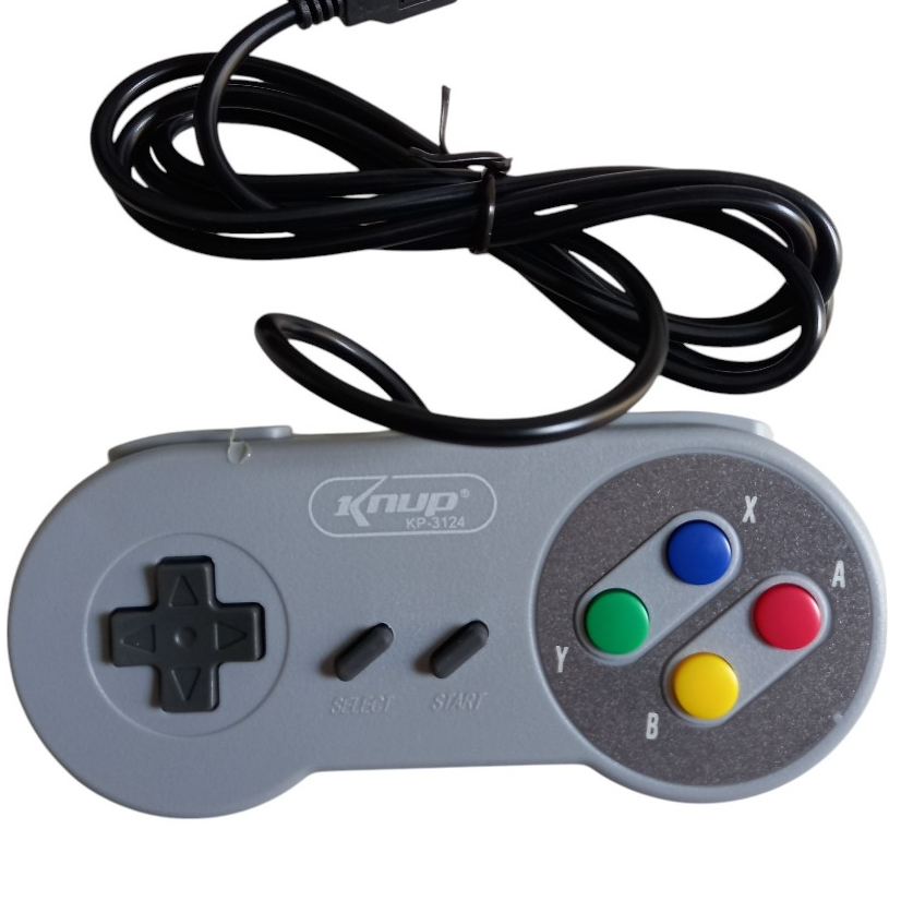 Joystick Controle Super Nintendo SNES USB para PC Mac Linux Raspberry ...