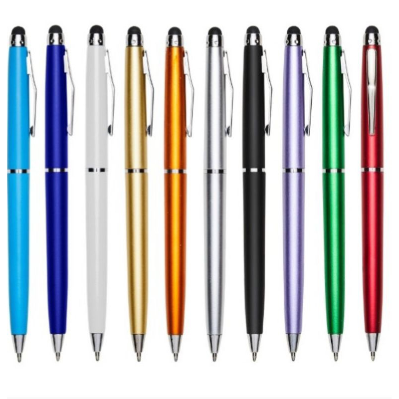 Kit 30 Canetas Plásticas Ponteira Touch Screen | Shopee Brasil