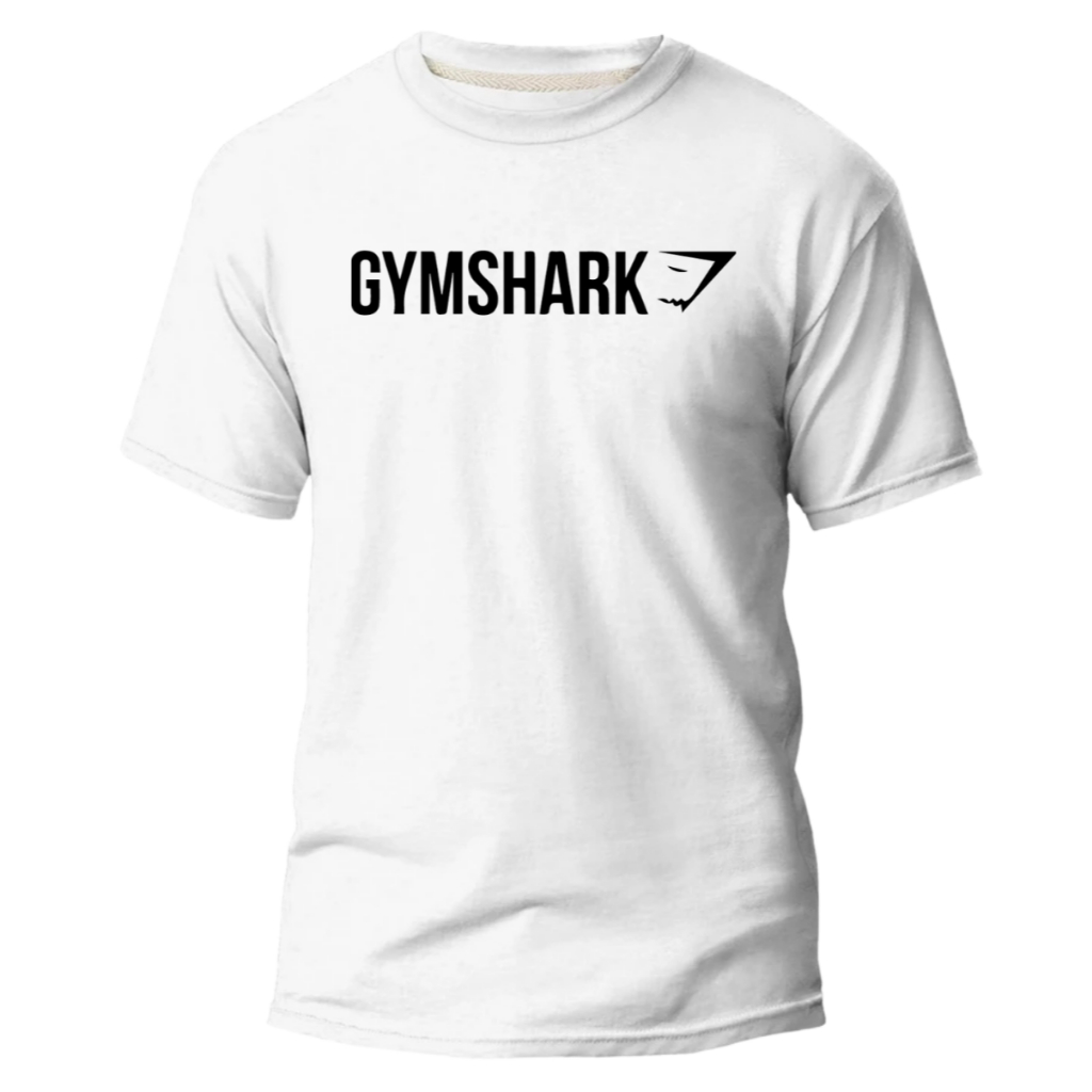Camiseta Masculina Modelo - GYMSHARK em 100% Algodão - Camisa de Alta ...