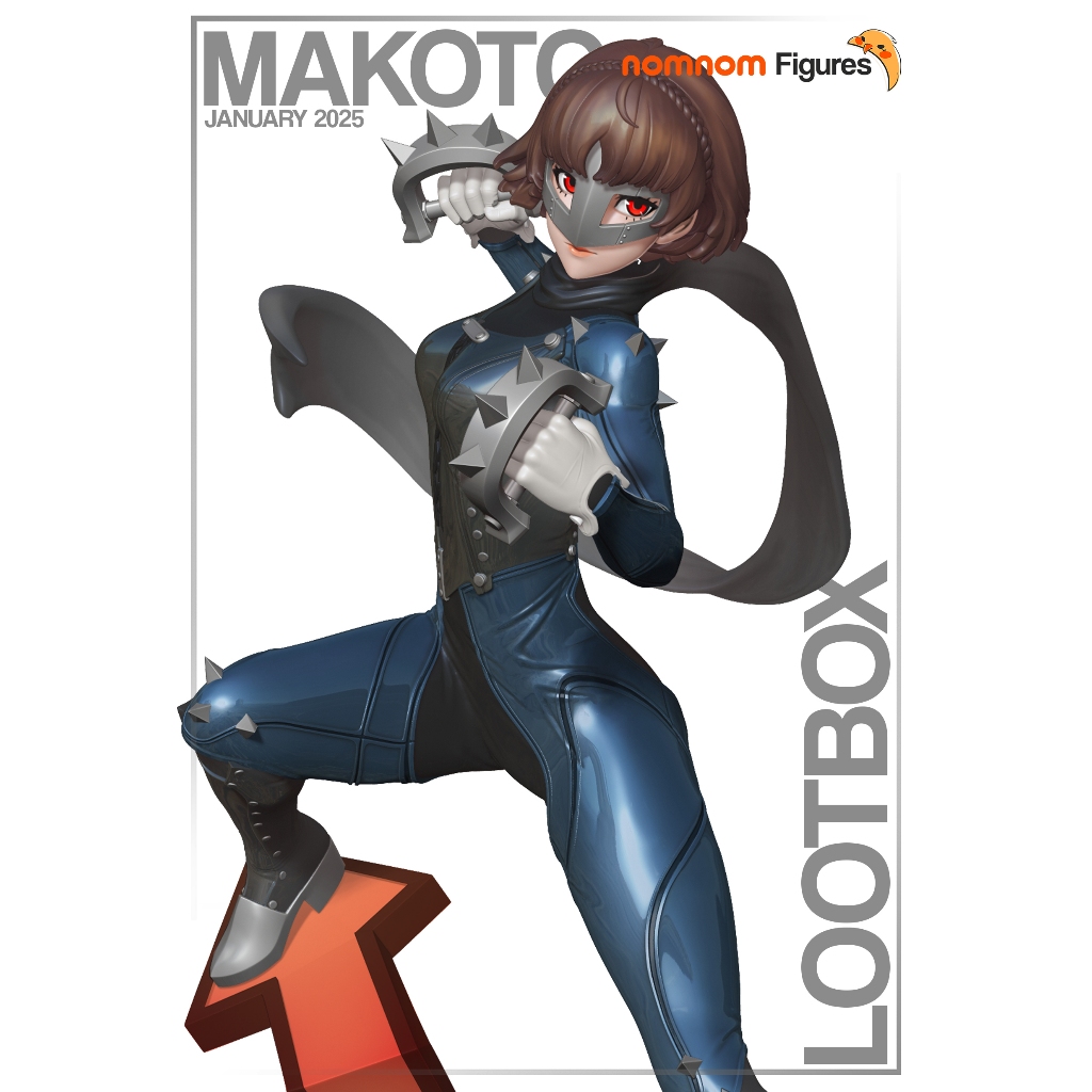 Makoto Niijima - Persona 5 Royal - Action Figure em Resina - P5R - Atlus | Shopee Brasil
