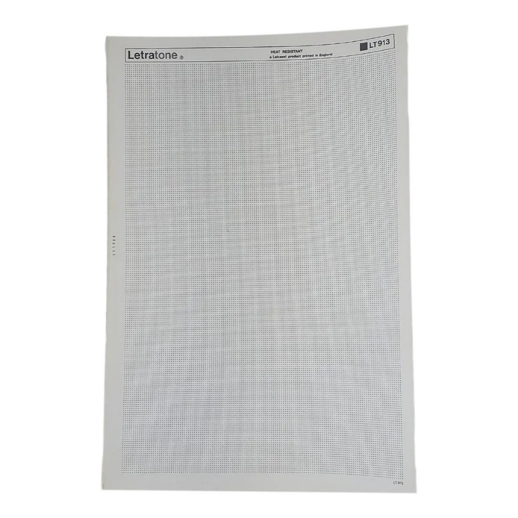 Letratone da Letraset: A Retícula Perfeita para Criar Texturas ...