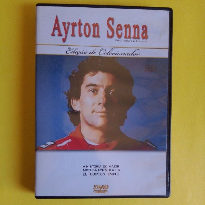 dvd AYRTON SENNA - a história do maior mito da fórmula 1 de todos os ...