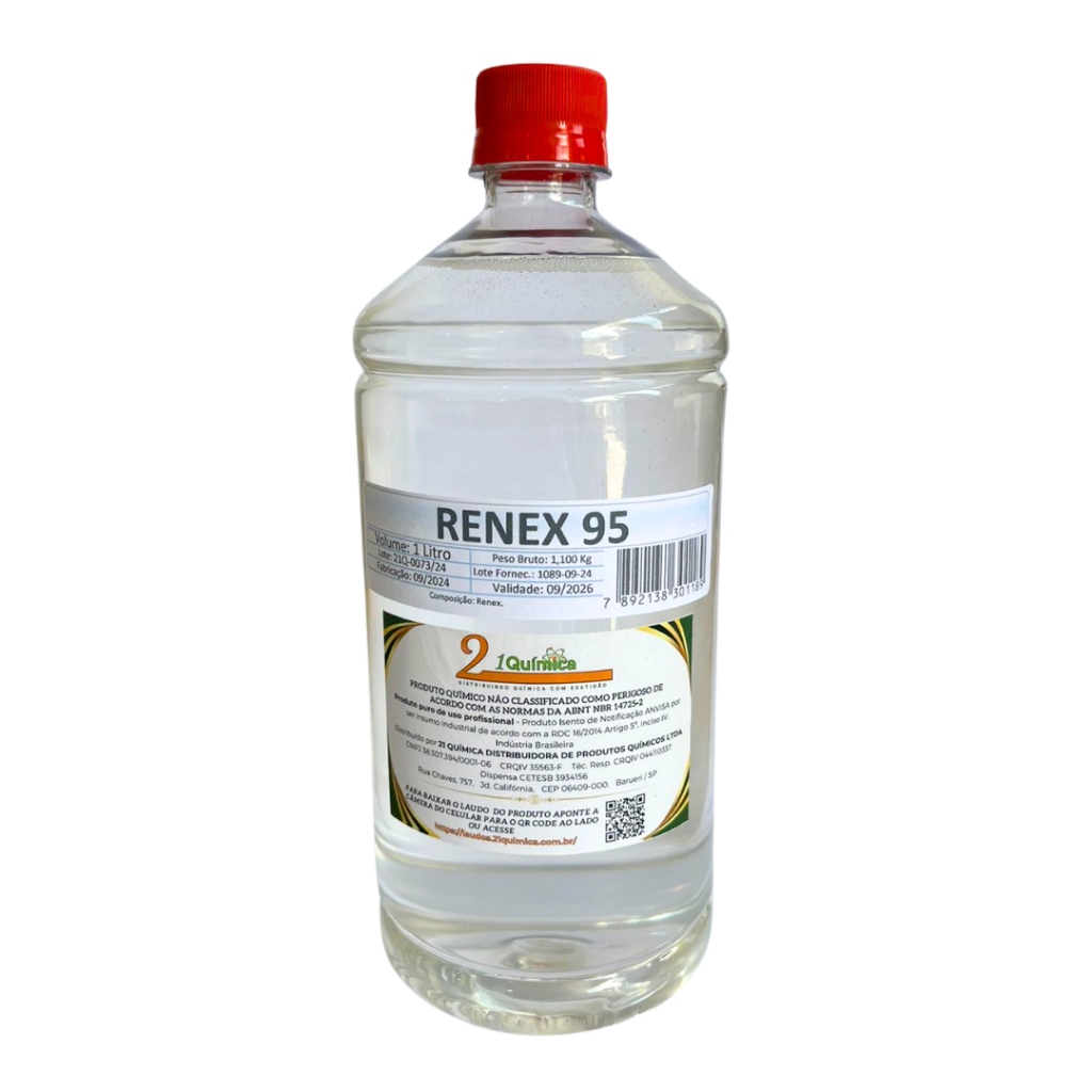 Renex 95 Solubilizante De Essências Puro 1000ml/1,100kg | Shopee Brasil