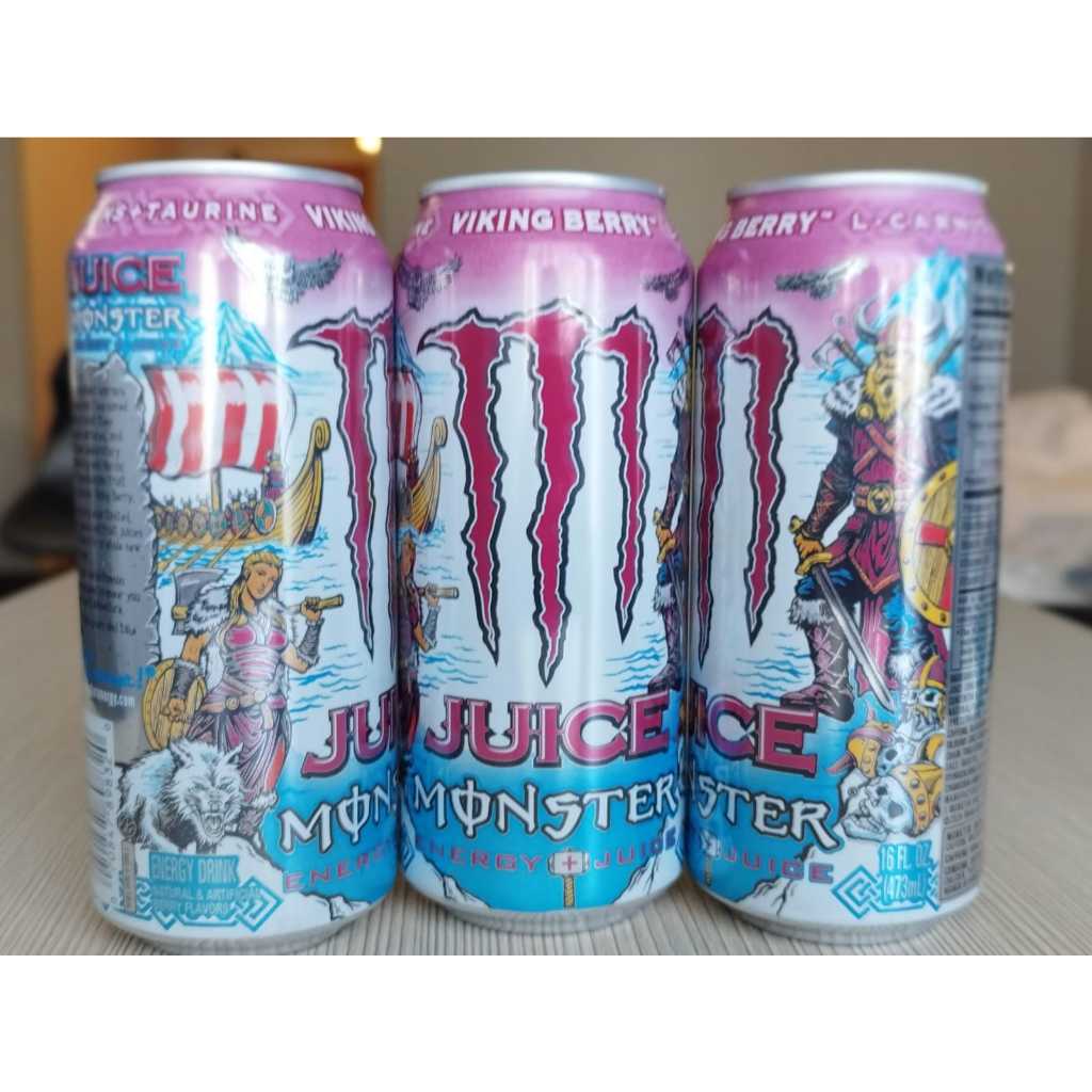 Monster Energy Viking Berry - 473ml | Shopee Brasil