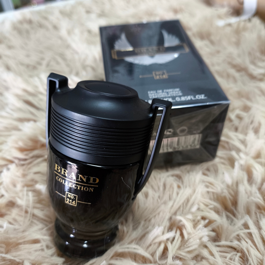 Perfume Masculino Black Brand Collection 214 tamanho 25ml Original ...