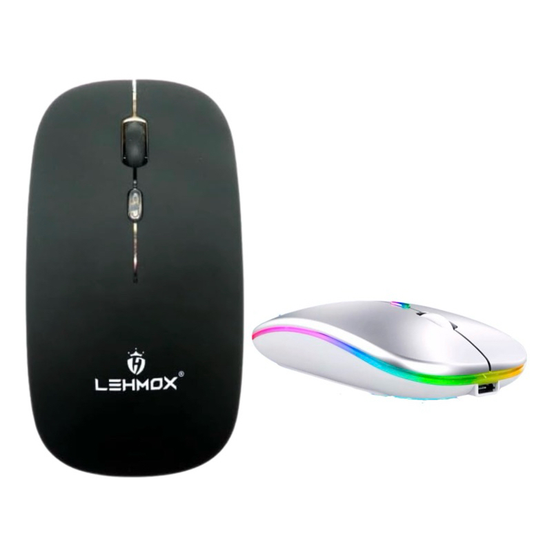 Mouse Bluetooth Sem Fio Lehmox Ley-181 RGB | Shopee Brasil