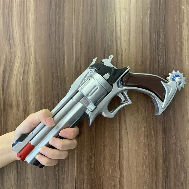 Overwatch McCree Cole Cassidy Peacekeeper PU Foam Cosplay Prop Réplica ...
