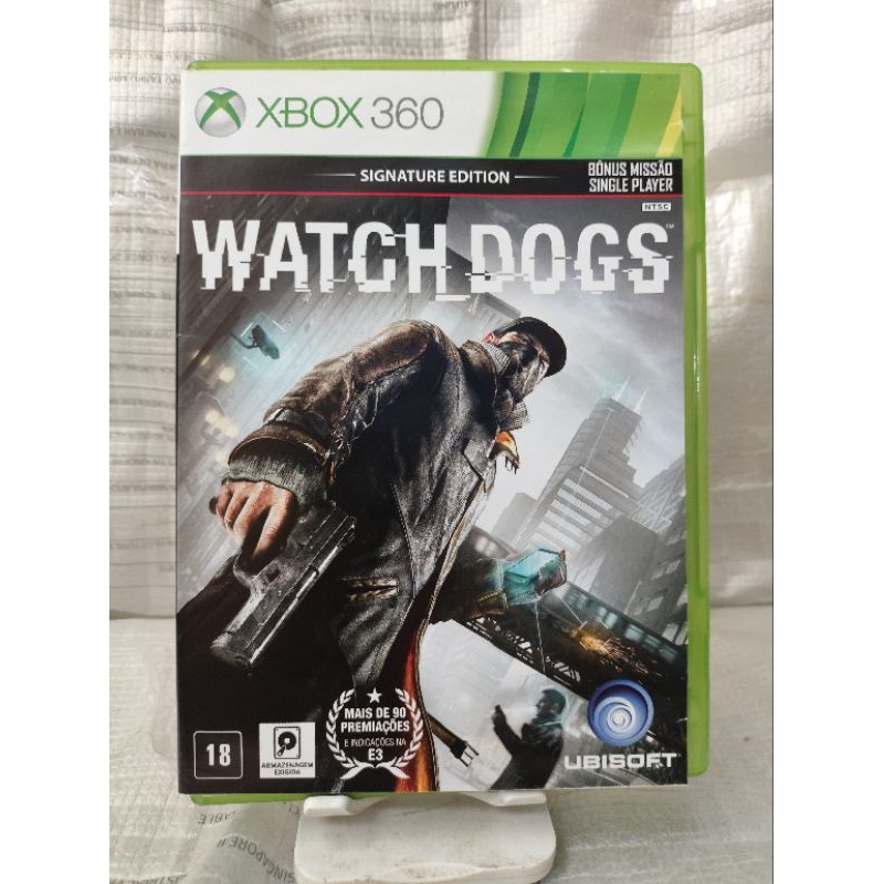 Jogo Watch Dogs Xbox 360 Original - Mídia Física | Shopee Brasil
