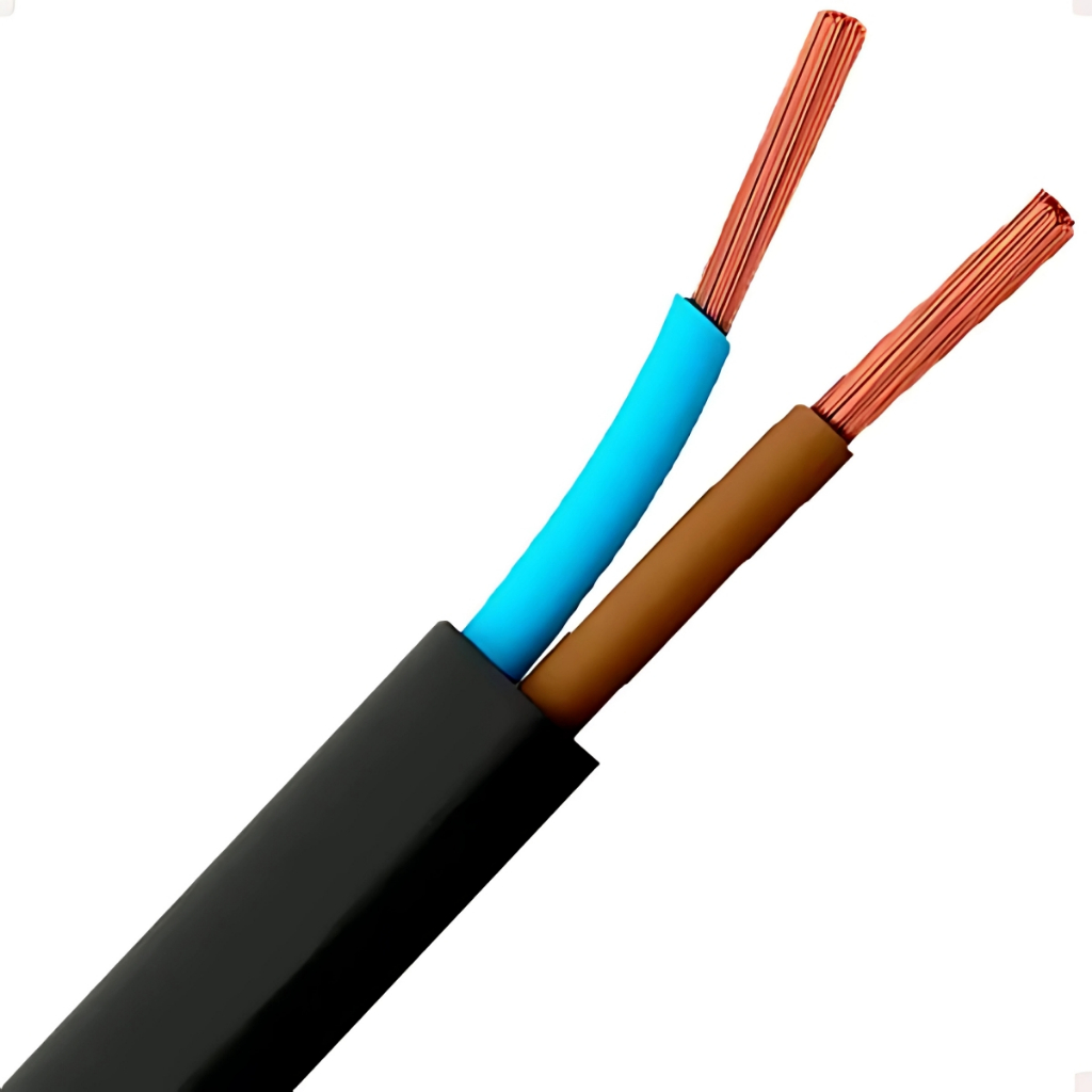 Cabo PP duas vias 2x4mm rolo com 100 metros - CONDUFAST | Shopee Brasil