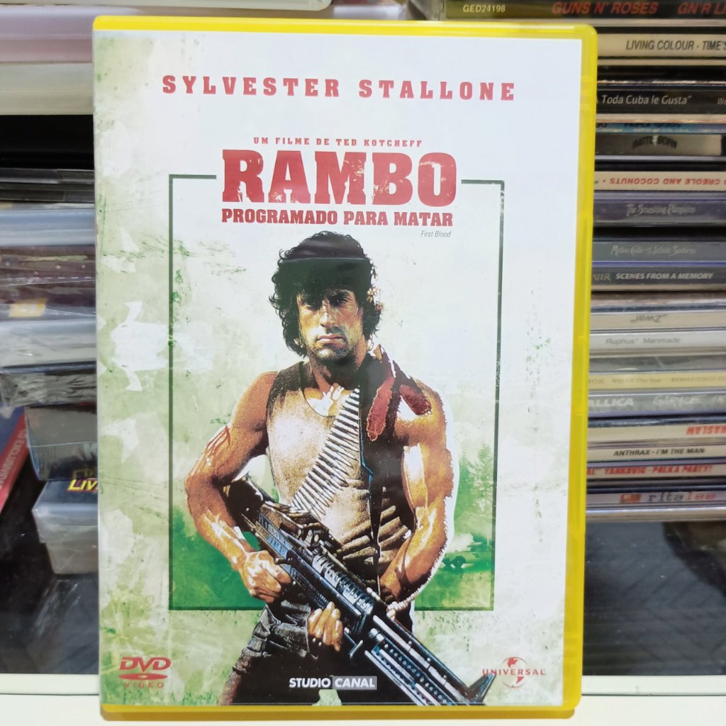 Dvd Rambo - Programado para matar | Shopee Brasil