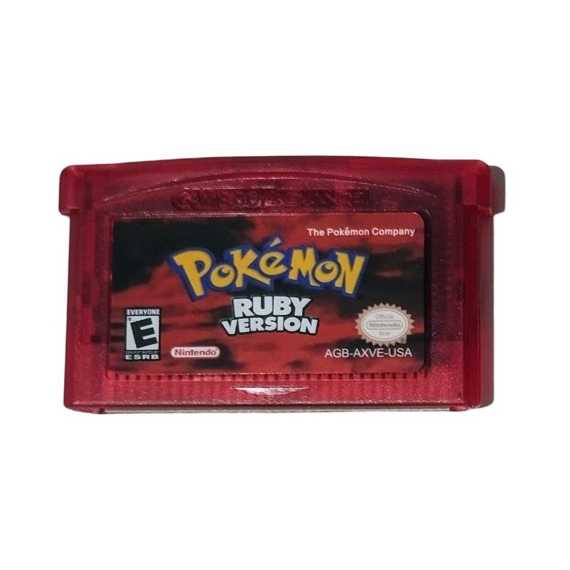 Jogo Pokémon Ruby Version novo repro | Shopee Brasil