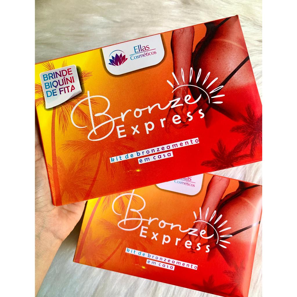 Kit Bronze Express Ellas Cosméticos | Shopee Brasil
