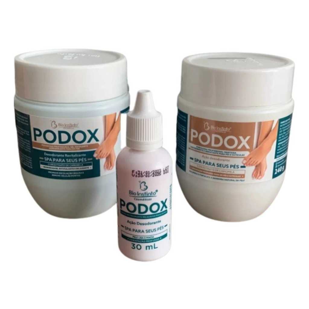 KIT PODOX – PODOLOGIA PROFISSIONAL PARA OS PÉS Leve 3 pague 2 | Shopee ...