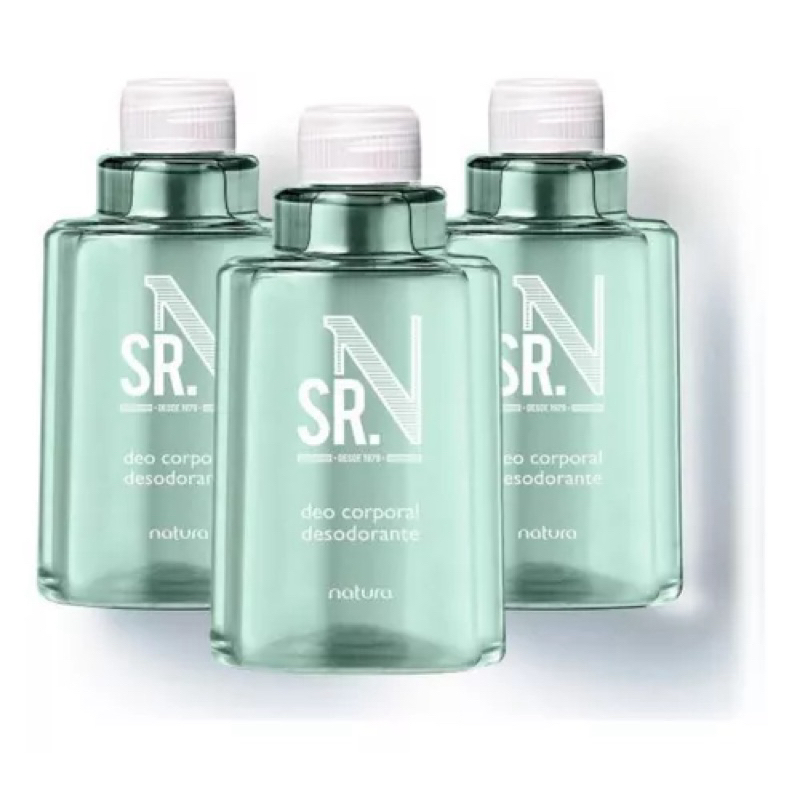 Kit 03 Refil Deo Corporal Srn Natura | Shopee Brasil