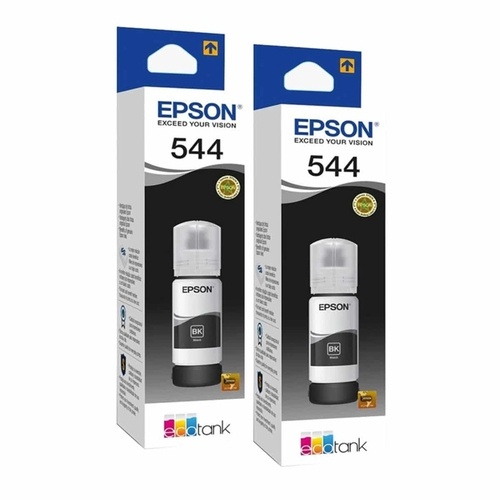 Kit 2 Tinta Preta Epson T544 Original Lacrado L3250 L3150 L3210 L3110 L1250 L5590 | Shopee Brasil