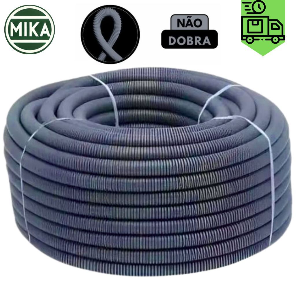 Conduite eletroduto reforcado 3/4 100 metros cinza | Shopee Brasil