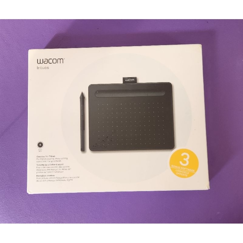 Wacom CTL4100 - Mesa Digitalizadora Intuos Creative, Preto | Shopee Brasil