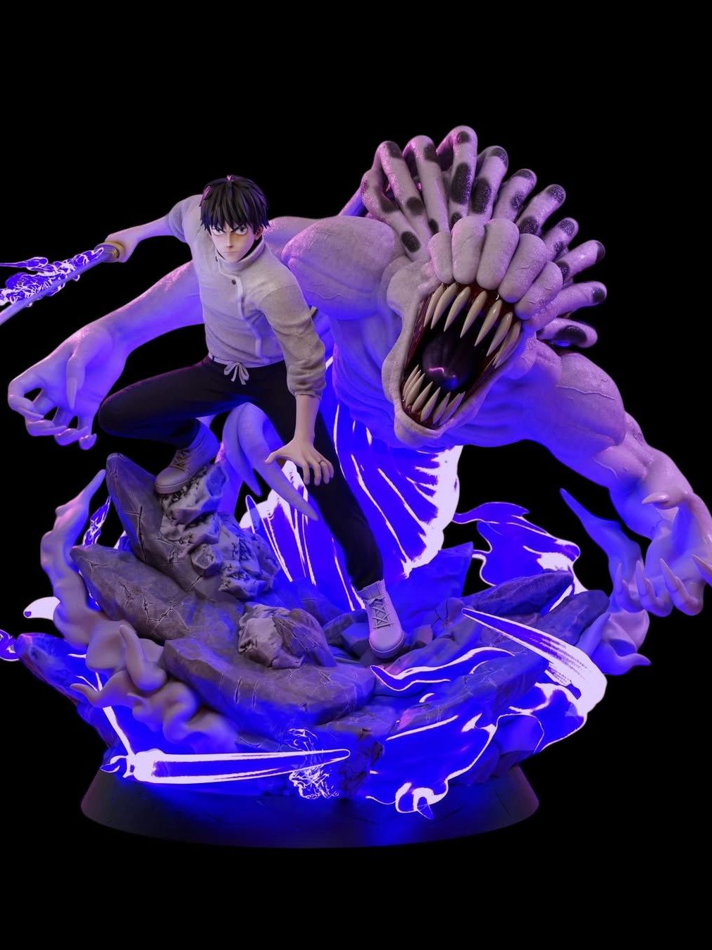 Action Figure Yuta e Rika 30cm Jujutsu Kaisen Um dos Personagens Mais ...