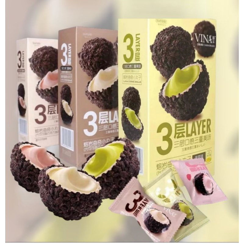 Biscoito Cookies Bolacha Recheado Chocolate , Matcha 100g | Shopee Brasil