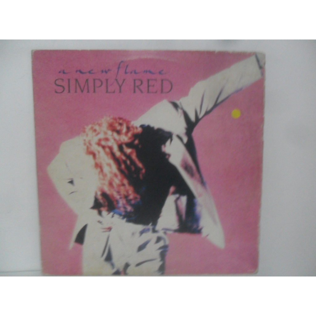 SIMPLY RED = A NEW FLAME; LP/ VINIL COM ENCARTE | Shopee Brasil