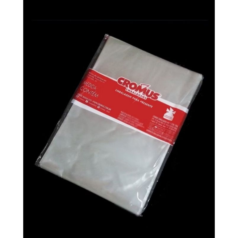 Saco Transparente 50 unidades - 10x14/ 15x22/20x29 | Shopee Brasil