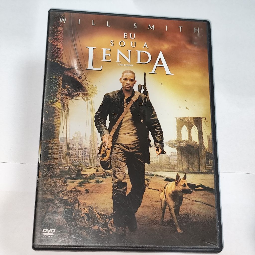 DVD Eu Sou a Lenda – Will Smith (Dublado e Legendado) | Shopee Brasil