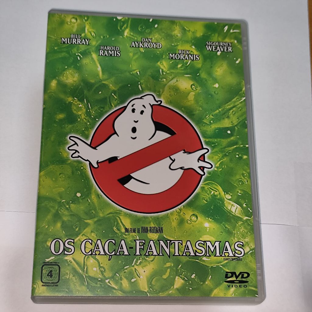 DVD Os Caça Fantasmas (Dublado e Legendado) | Shopee Brasil