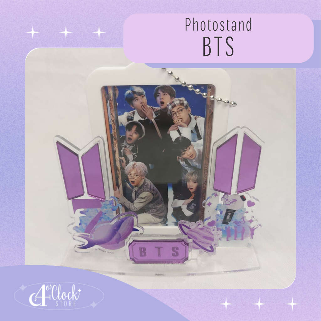 Acrílico Fanmade Photo Stand BTS 0T7 | Shopee Brasil