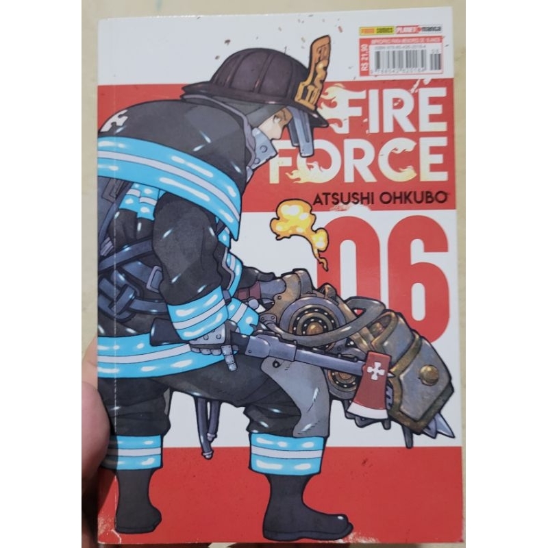Mangá Fire Force Vol.6 | Shopee Brasil