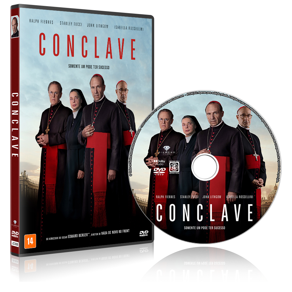 DVD Conclave Dublado e Legendado (2025) - Alta Qualidade *PROMOÇÃO ...