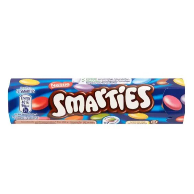 Chocolate Smarties 18 Gramas Nestlé - Importado | Shopee Brasil