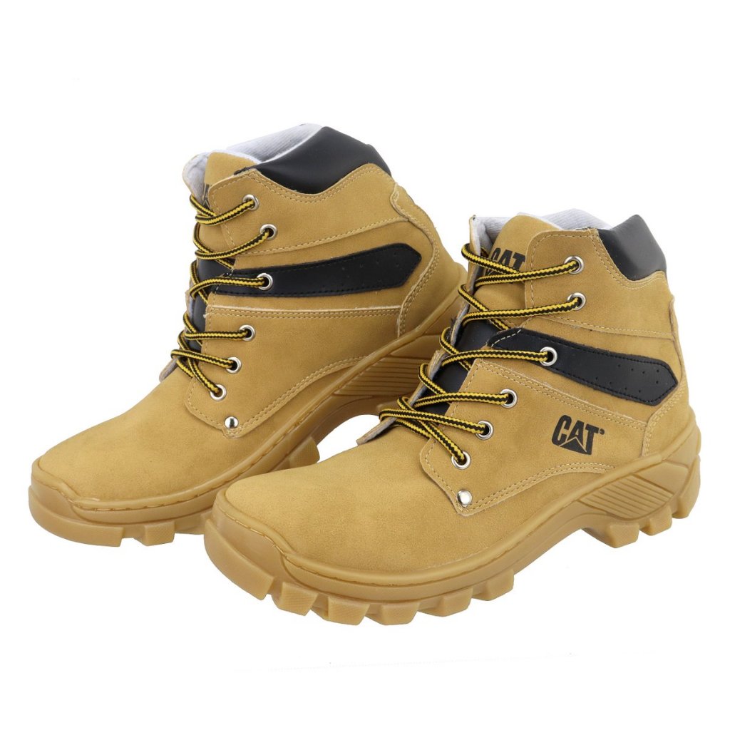 Botina Coturno Caterpillar Cat Militar Segurança Resistente Oferta ...
