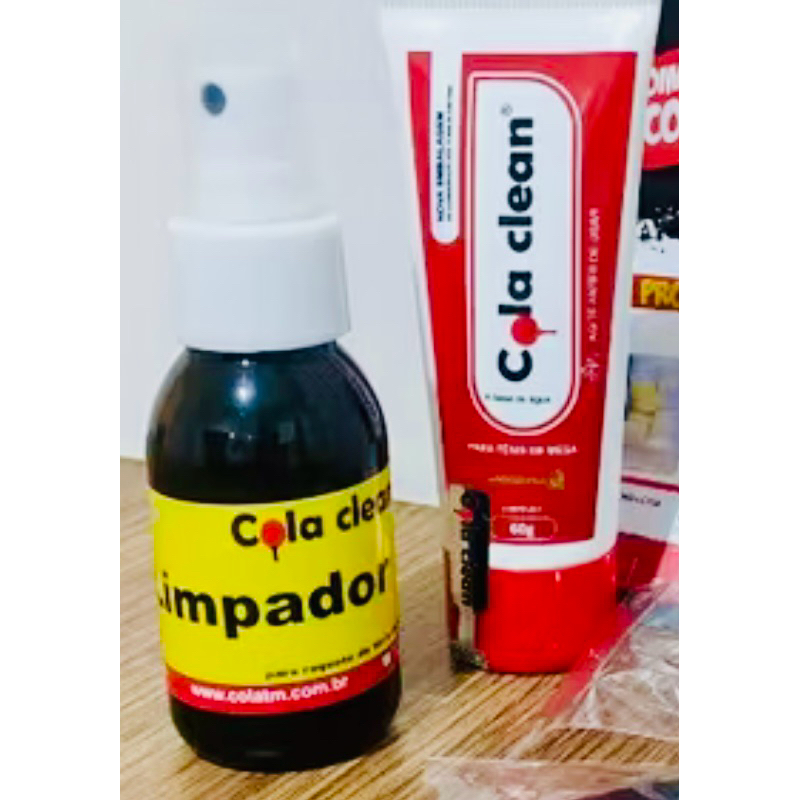 Kit Com uma cola e um limpador de 🏓 COLA BORRACHA RAQUETE TÊNIS DE MESA ...
