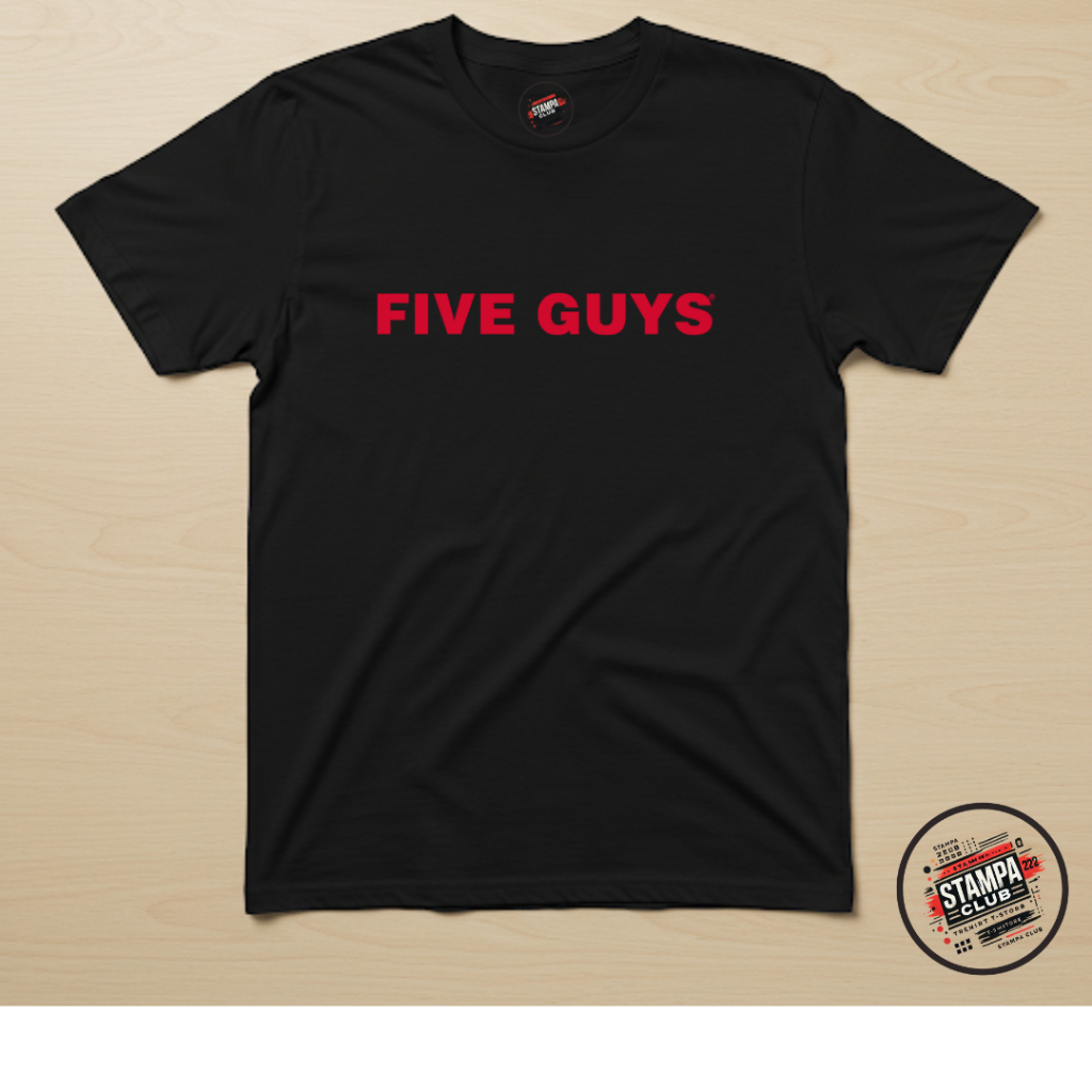 Camisa Camiseta Five Guys Fans 100% Algodão | Shopee Brasil